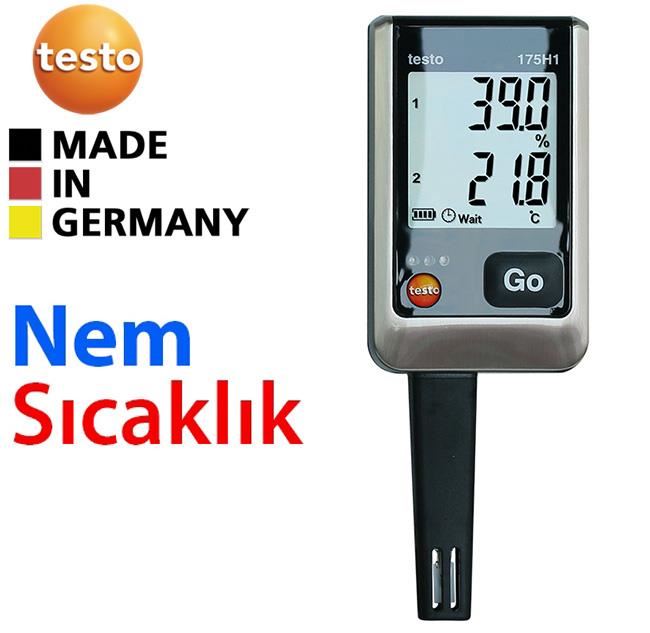 Testo 175 H1 Sıcaklık ve Nem Kayıt Cihazı Datalogger
