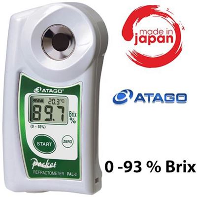 Atago PAL 3 Dijital Refraktometre 0 93 Brix