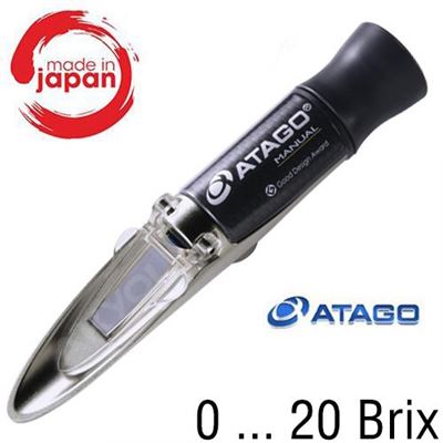 Atago Refraktometre 0 20 Brix Ölçer Japon
